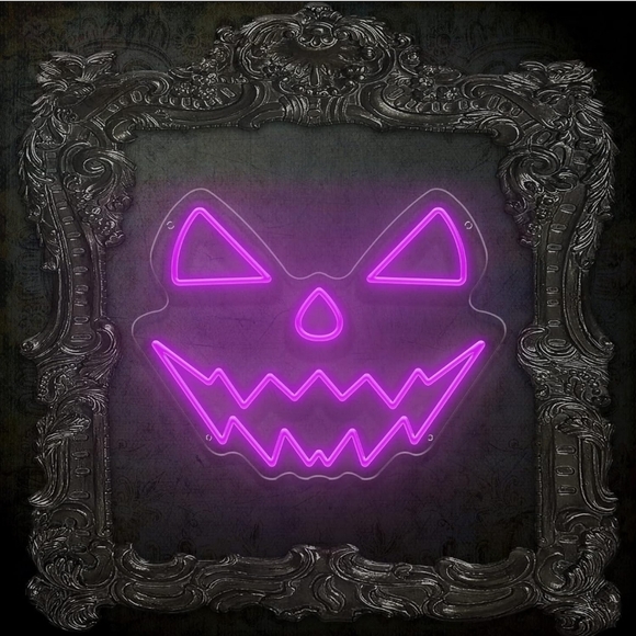 Wall Decor | Ghost Face Neon Signs For Wall Room Party Spooky Decor ...
